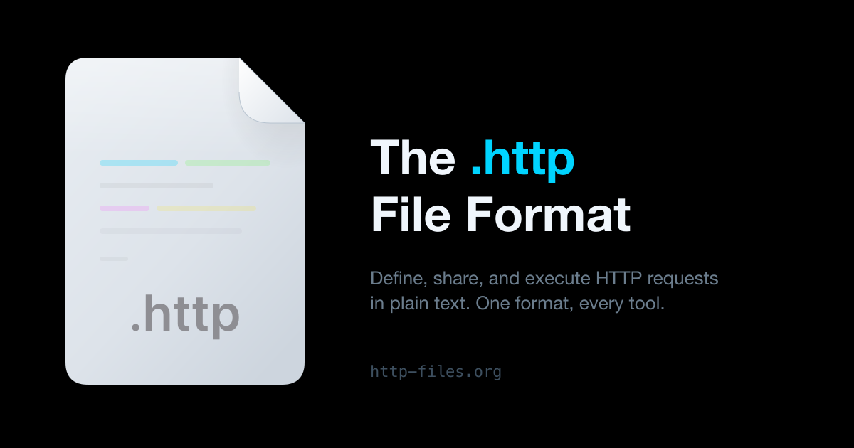 The .http File Format | .http files